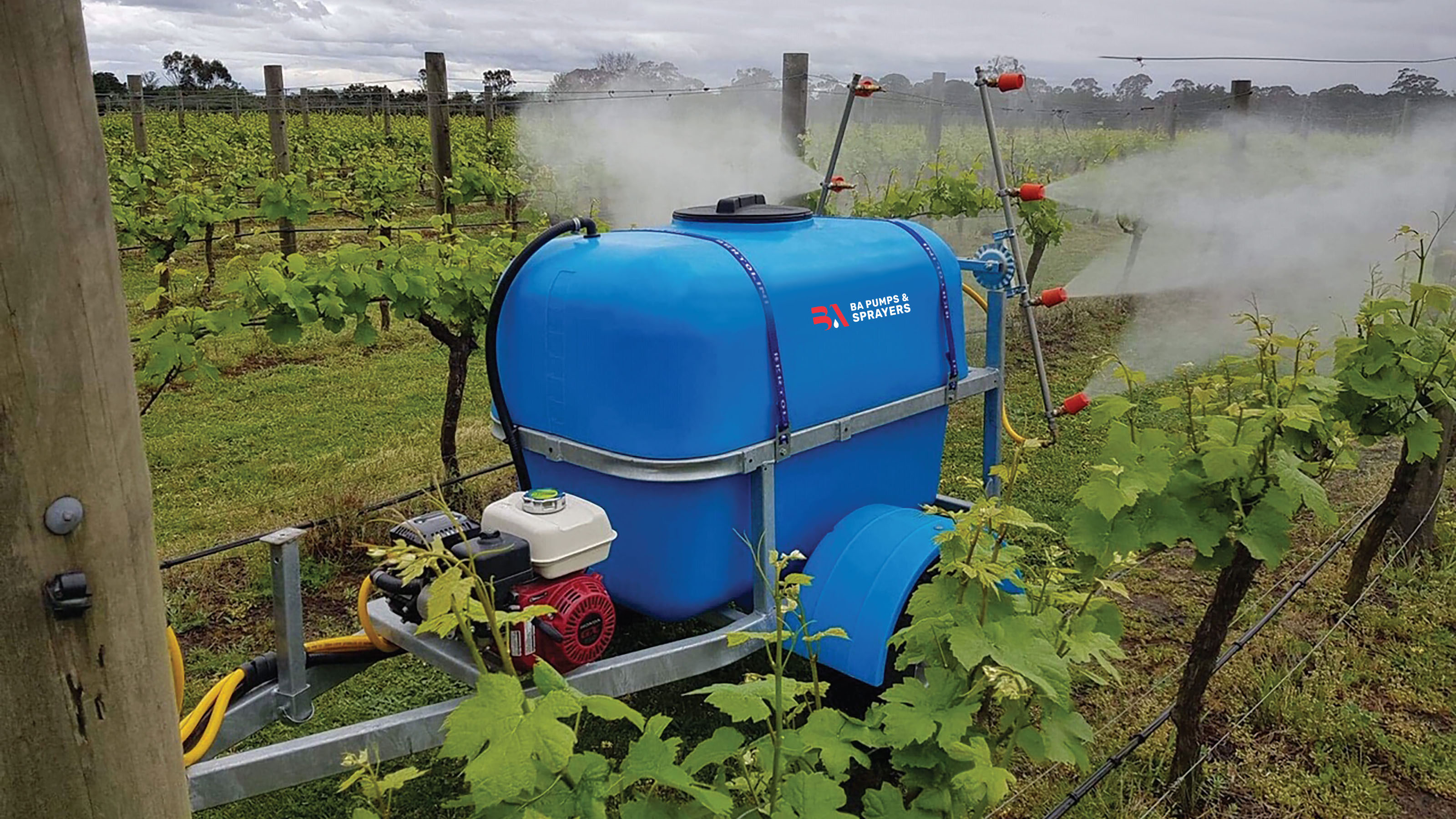 MAXI 650L Trailed Sprayers - BA Pumps & Sprayers