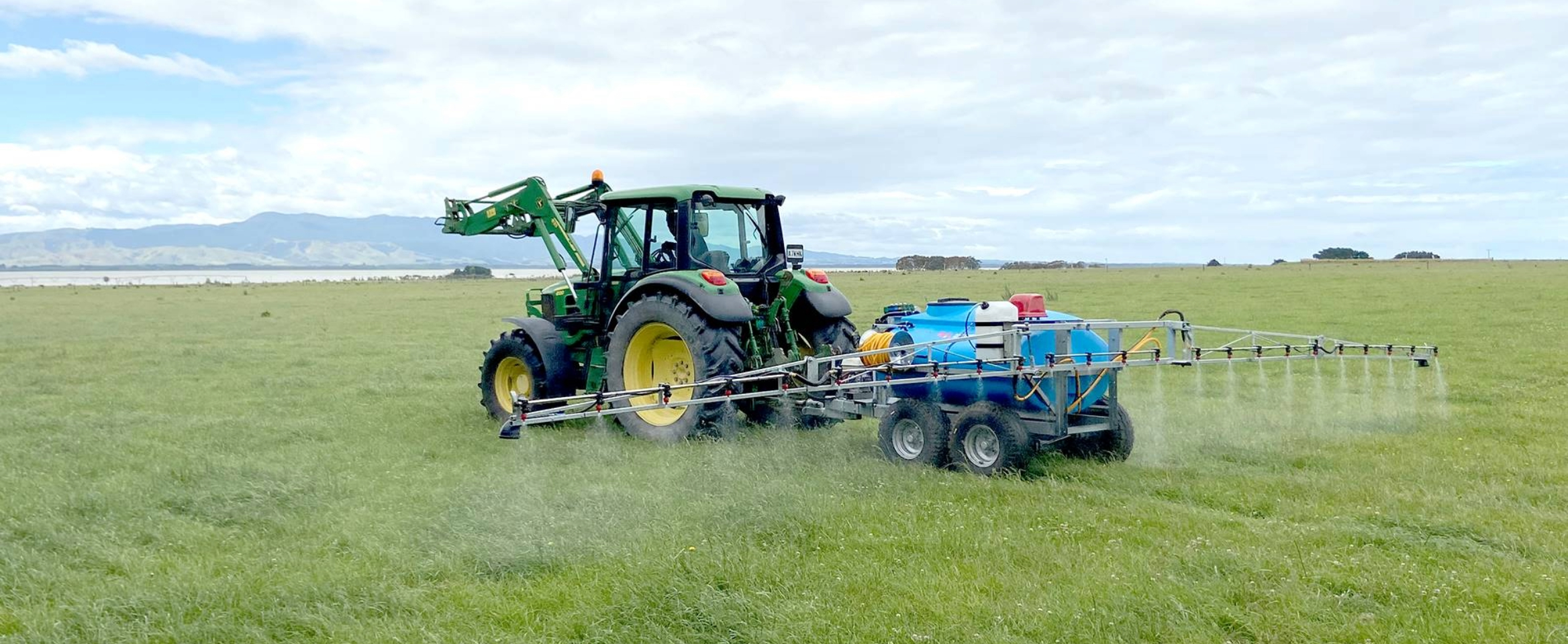 Custom trailed spray unit offers farm self-sufficiency - BA Pumps ...